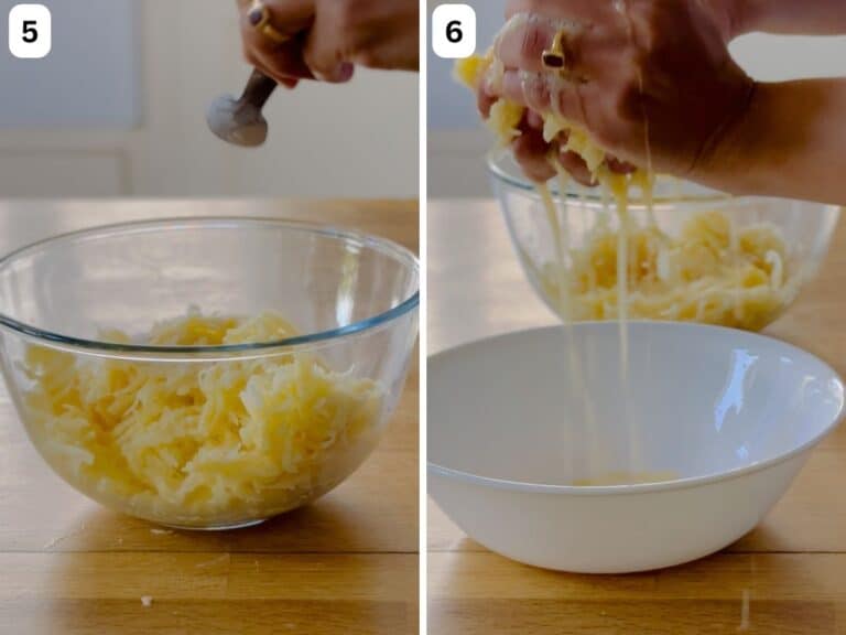 Potato rosti recipe - Sandhya's Kitchen