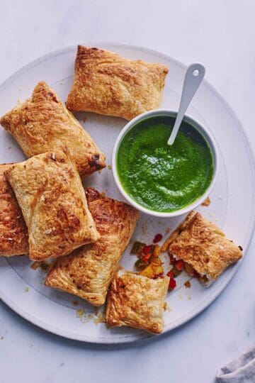 Vegetable Puff Recipe - Sandhya's Kitchen