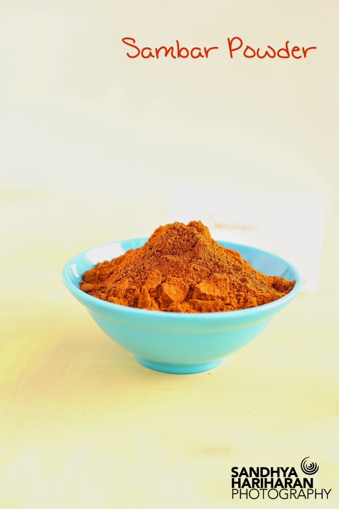 Sambar Powder(Podi) Recipe