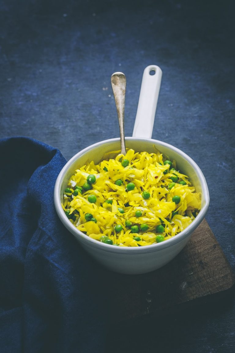 Buttered Spring Greens - Sandhya's Kitchen