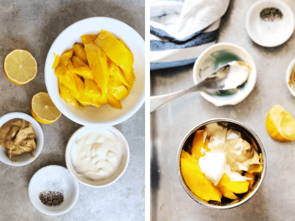 5 Minutes Mango Mustard Dipping Sauce - Sandhya's Kitchen