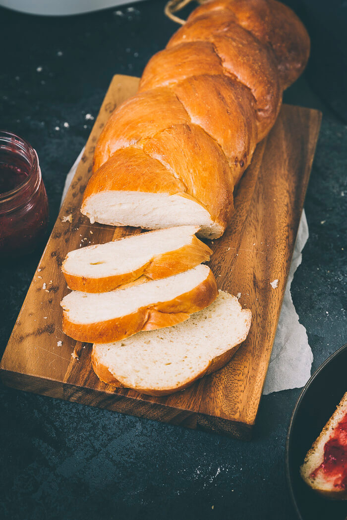 BRAIDED BREAD RECIPE + Video | PLAITED LOAF- Sandhya's Kitchen