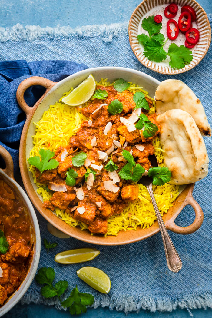 Easy Vegetarian Rogan Josh - Sandhya's Kitchen