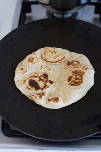 Easy Yogurt Flatbreads recipe - Sandhya's Kitchen