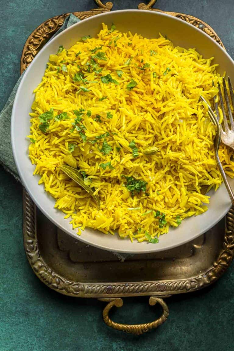 Easy Indian Pilau Rice - Sandhya's Kitchen