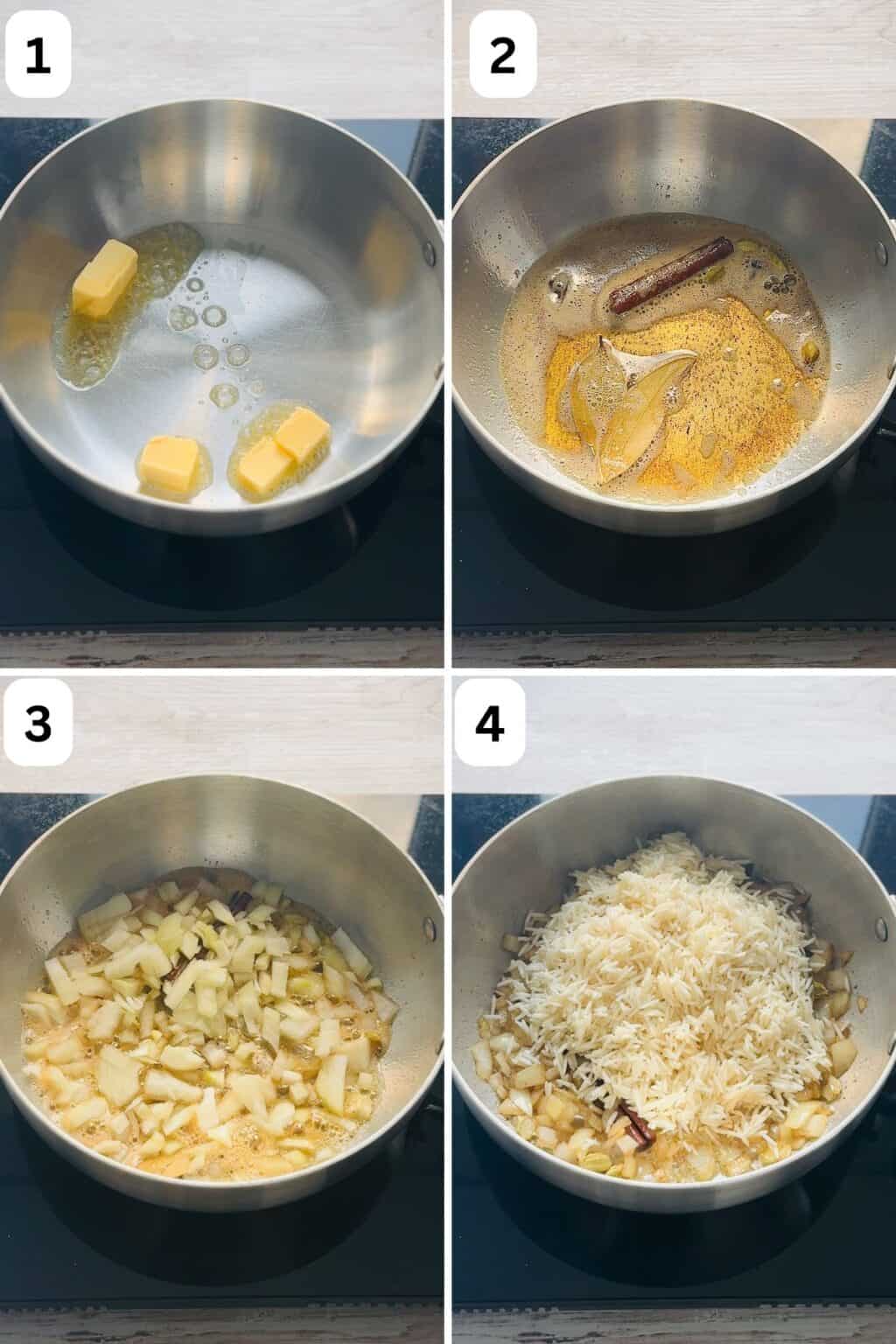 Easy Indian Pilau Rice - Sandhya's Kitchen