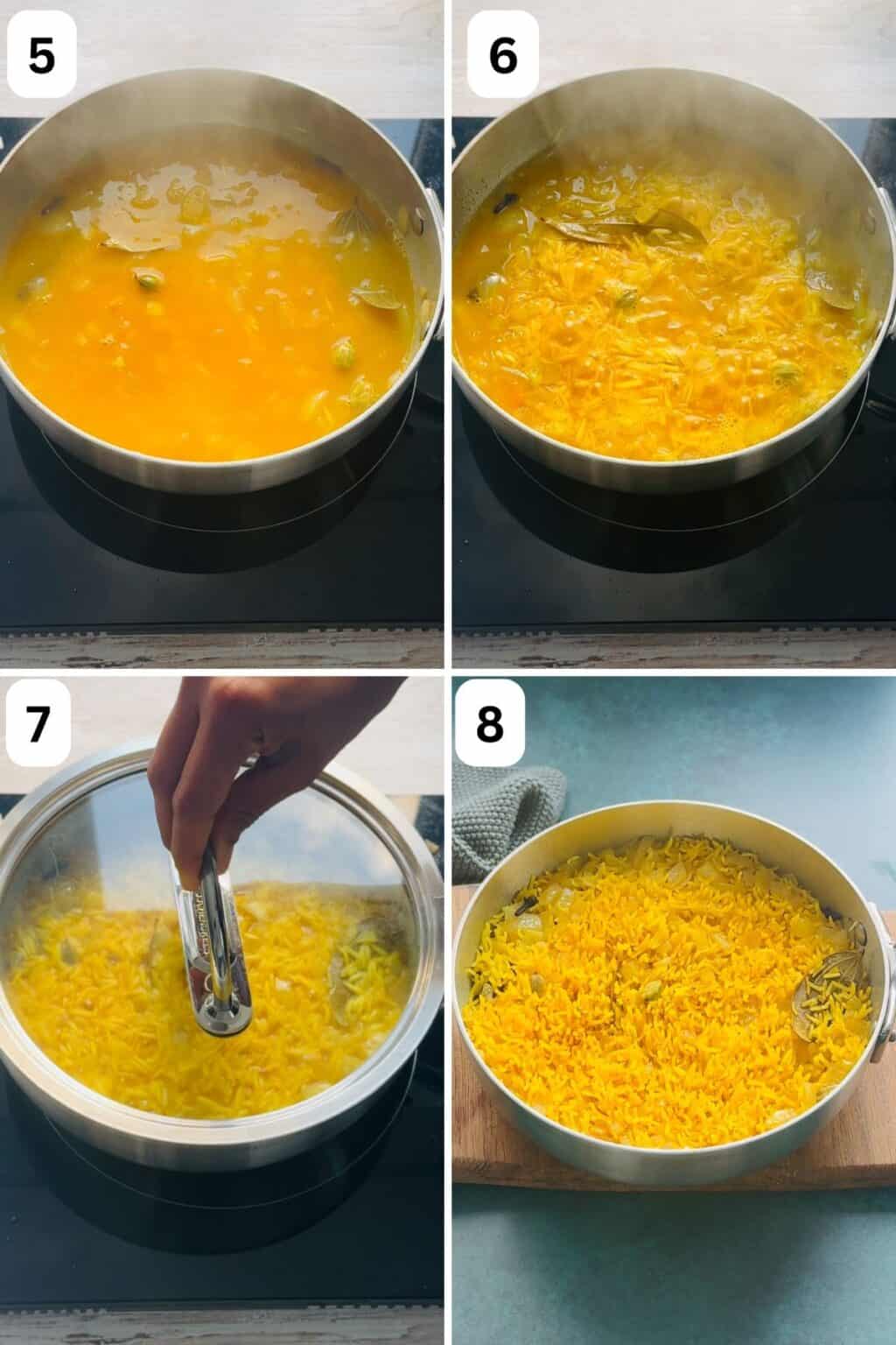 Easy Indian Pilau Rice - Sandhya's Kitchen