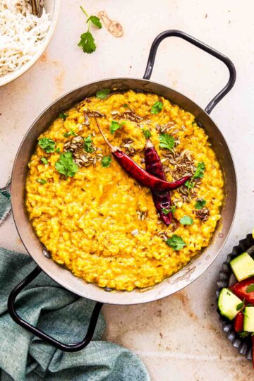 Easy Tarka Dal ( Dal Tadka recipe Step by Step ) - Sandhya's Kitchen