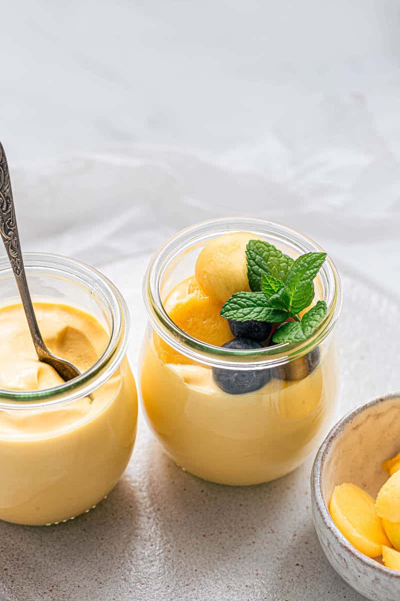 Easy Mango Mousse - Sandhya's Kitchen