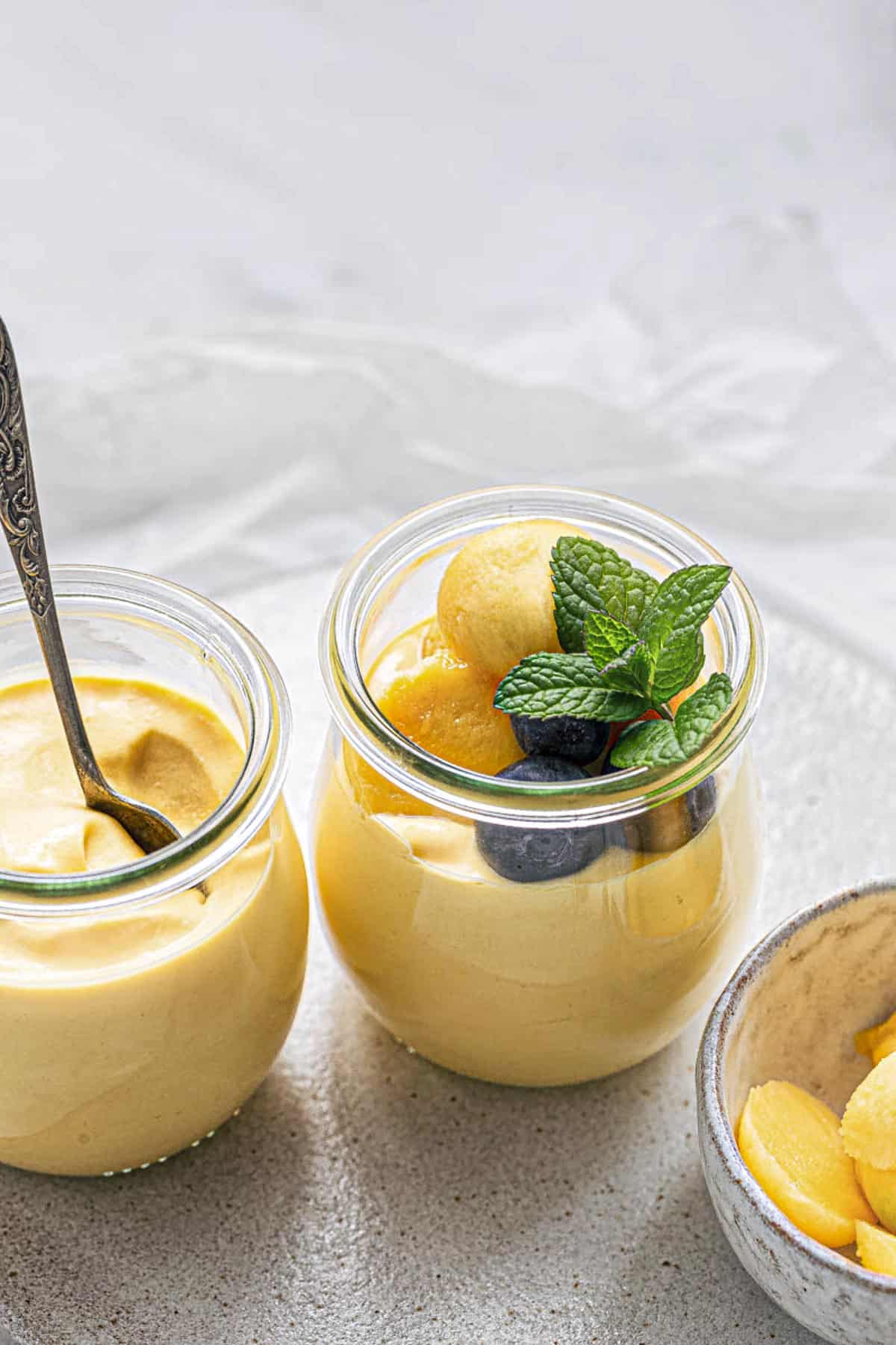 Easy Mango Mousse - Sandhya's Kitchen