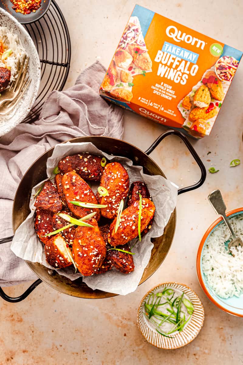Korean Gochujang Buffalo Wings - Sandhya's Kitchen