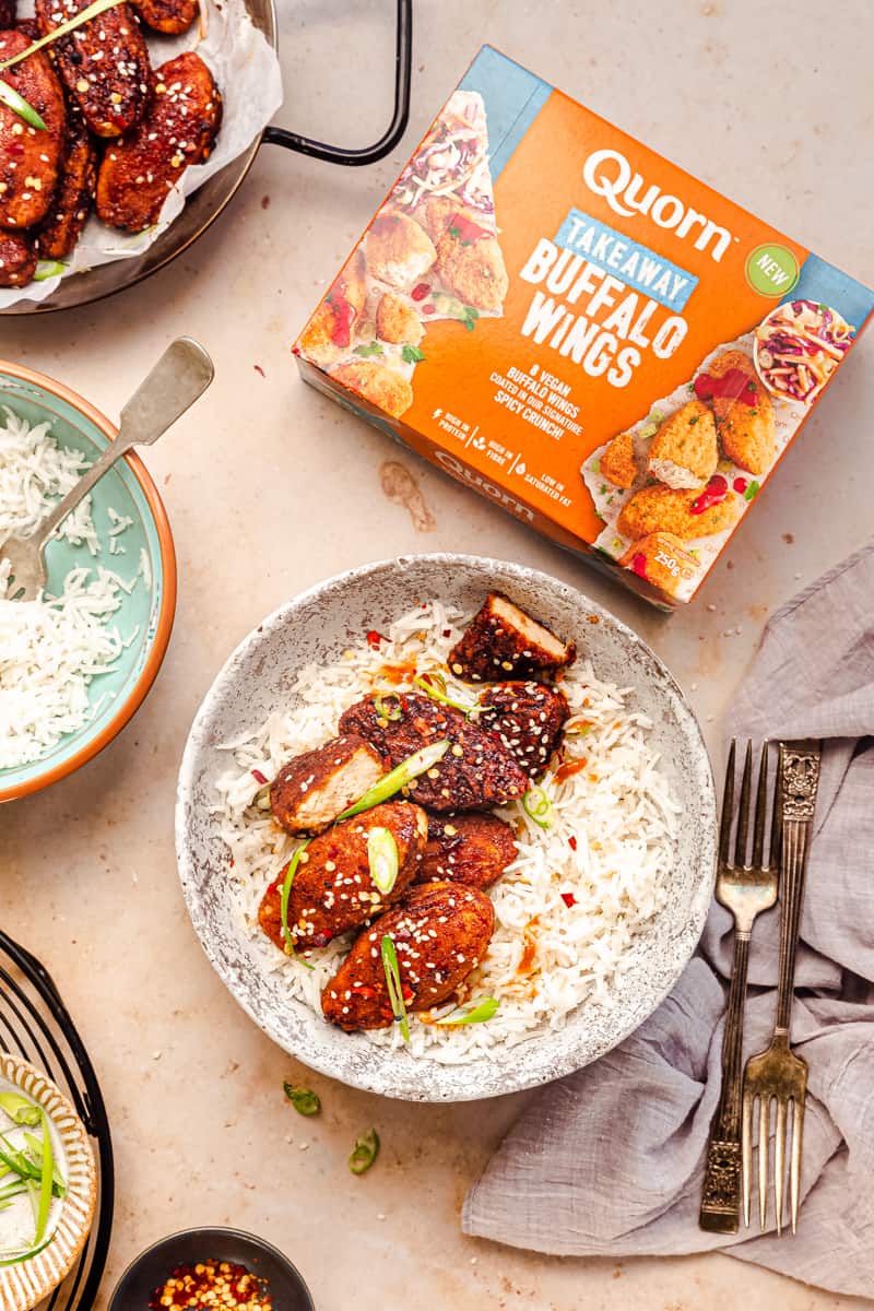 Korean Gochujang Buffalo Wings - Sandhya's Kitchen