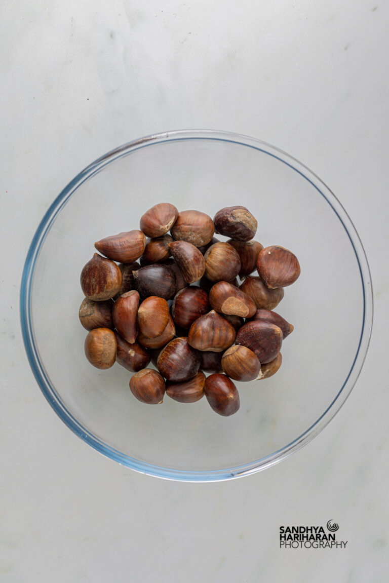 Air fryer Chestnuts - Sandhya's Kitchen