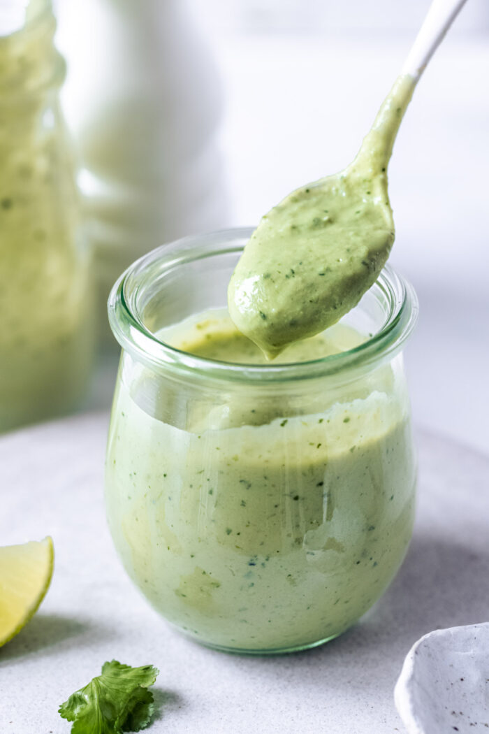 Creamy Coriander sauce - Sandhya's Kitchen