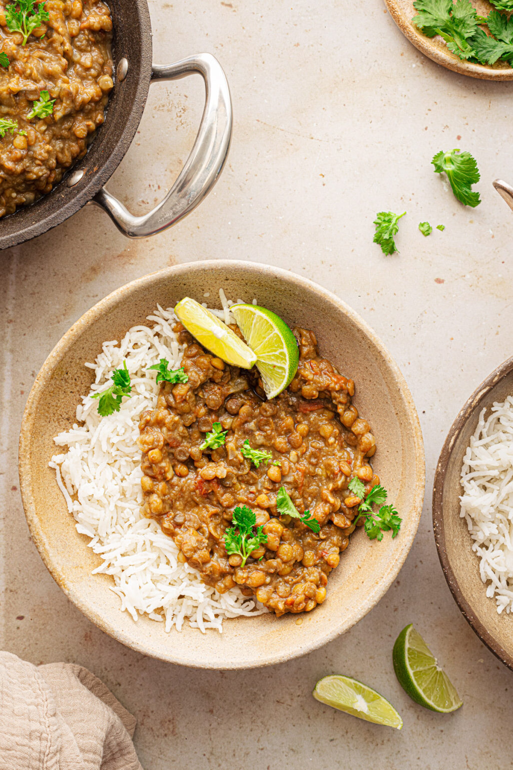 Easy Green Lentils Dal Recipe - Sandhya's Kitchen