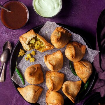 Frozen samosa in air fryer - Sandhya's Kitchen