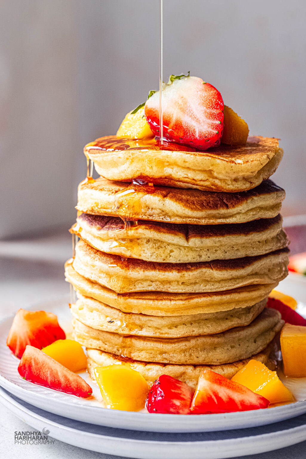 Mango Pancakes - Sandhya's Kitchen