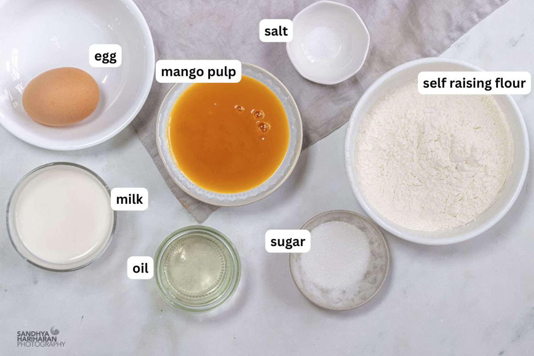 Mango Pancakes - Sandhya's Kitchen