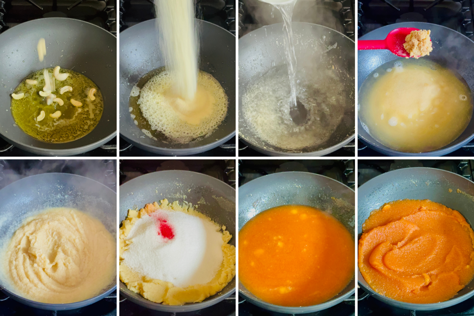 Easy Rava Kesari recipe - Sandhya's Kitchen