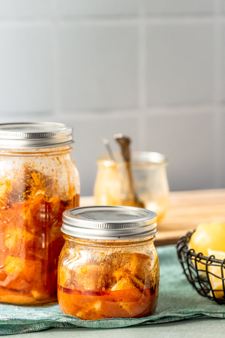Nimbu ka Achar (Indian Lemon Pickle) - Sandhya's Kitchen