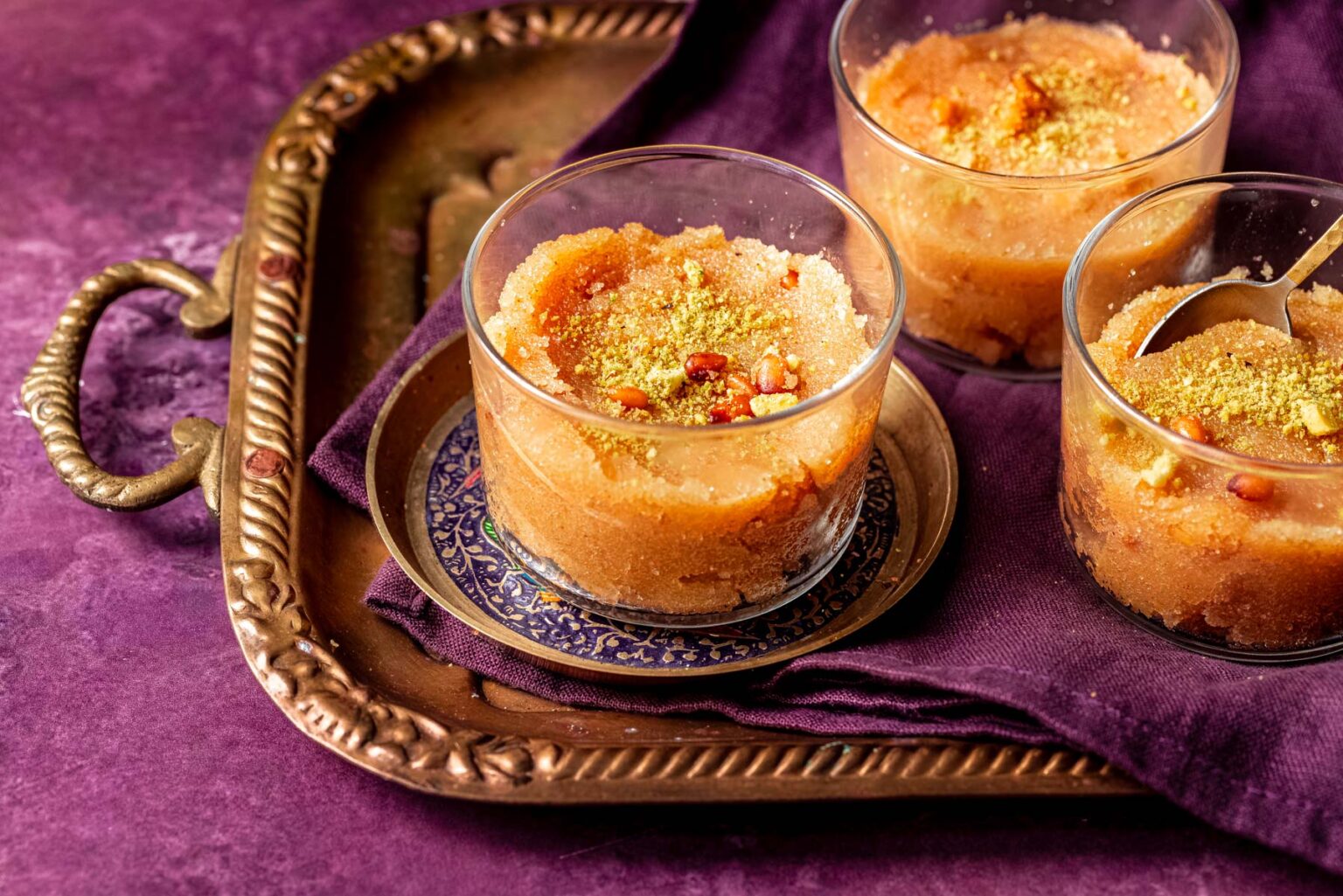 Irmik Helvasi (Turkish Semolina Halva) - Sandhya's Kitchen
