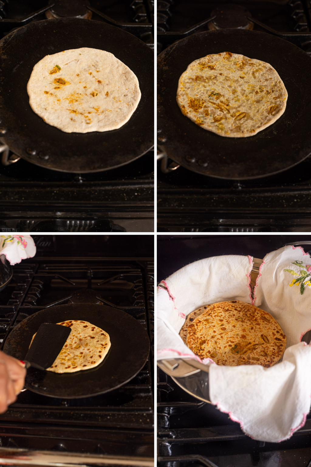 Mooli paratha - Sandhya's Kitchen