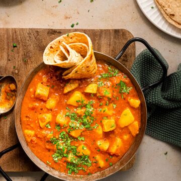 Easy Batata Nu Shaak Recipe - Sandhya's Kitchen