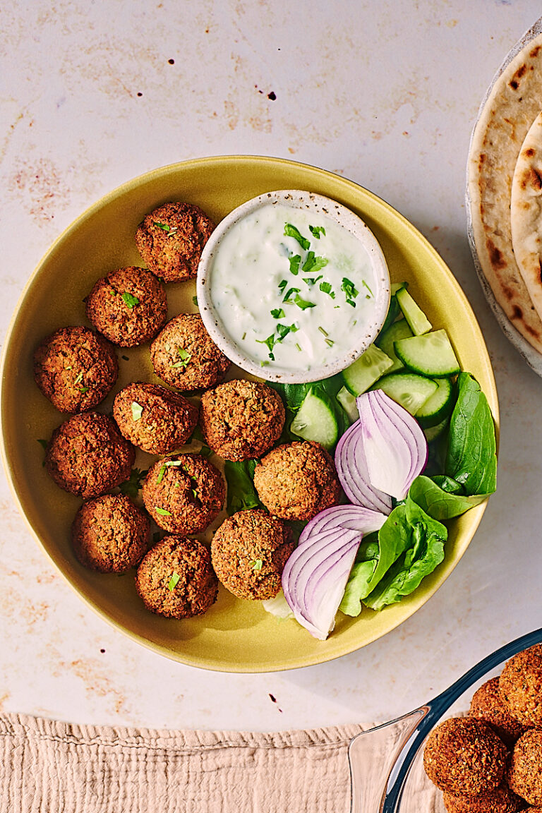 Air fryer falafel recipe - Sandhya's Kitchen