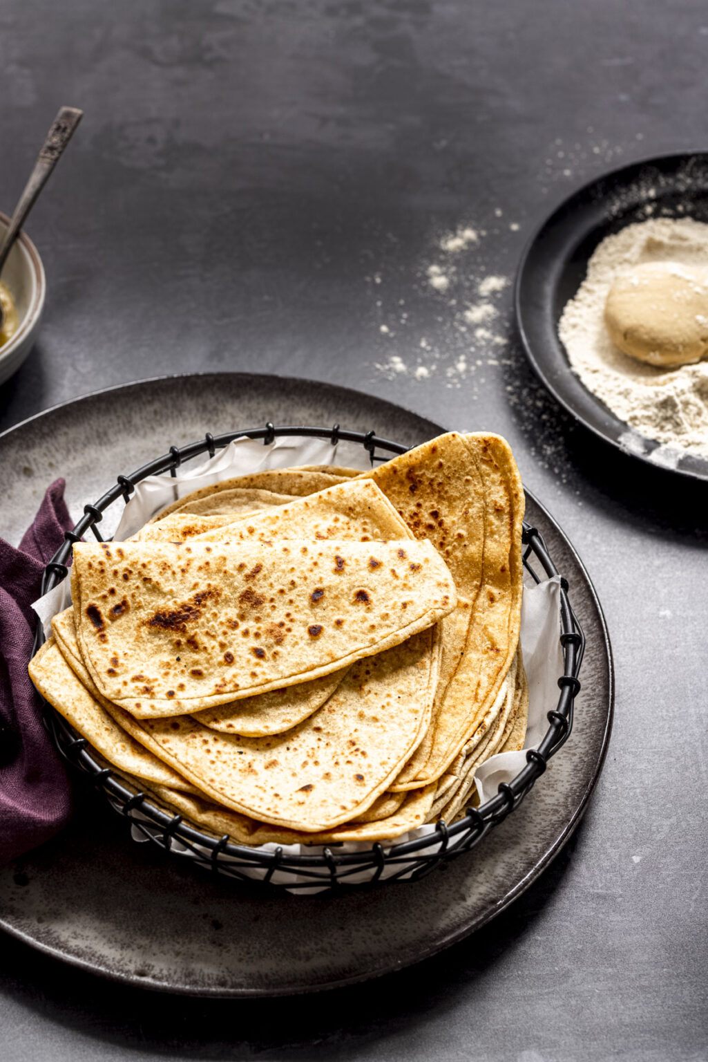 Plain Parathas - Sandhya's Kitchen