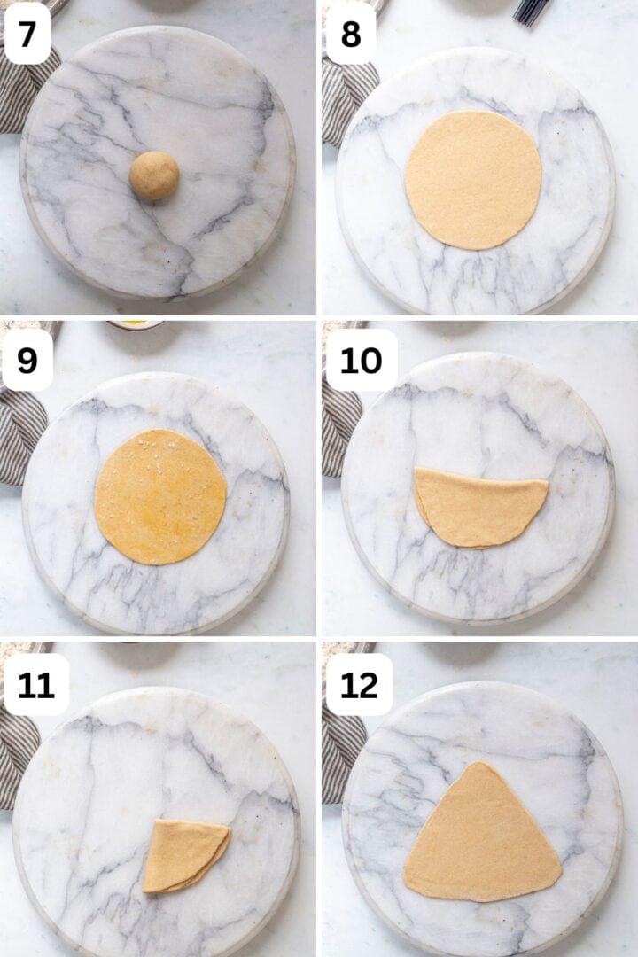 Plain Parathas - Sandhya's Kitchen