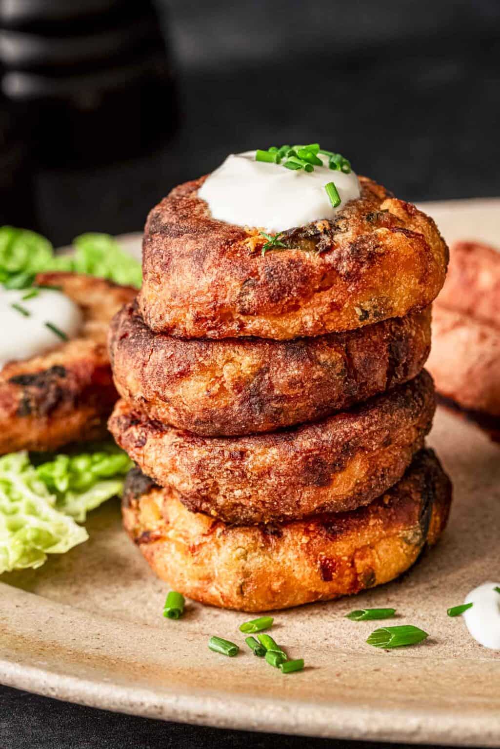 Air Fryer Bubble and Squeak - Sandhya's Kitchen