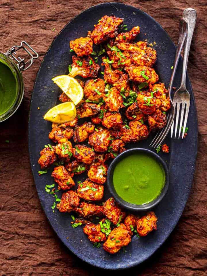Easy Cauliflower Pakora recipe - Sandhya's Kitchen
