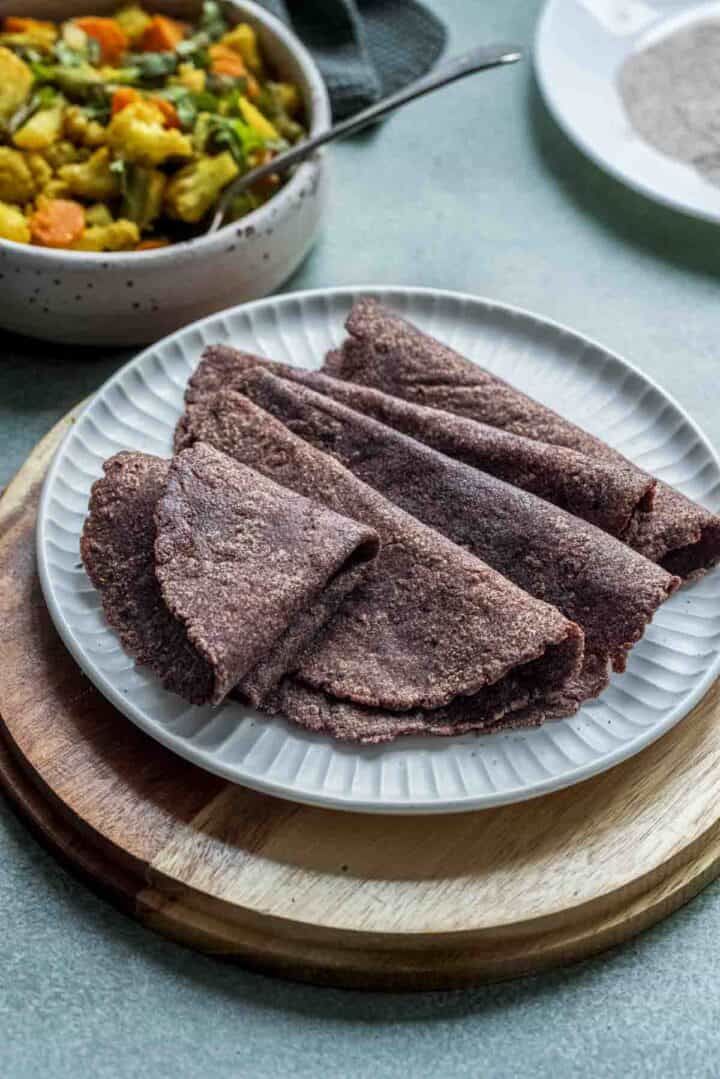 Ragi Roti - Sandhya's Kitchen