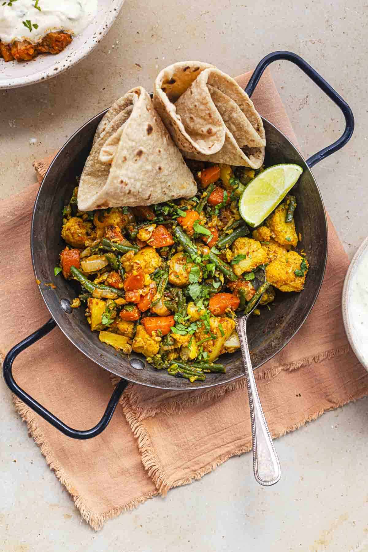 Indian Mixed Veg Recipe - Sandhya's Kitchen