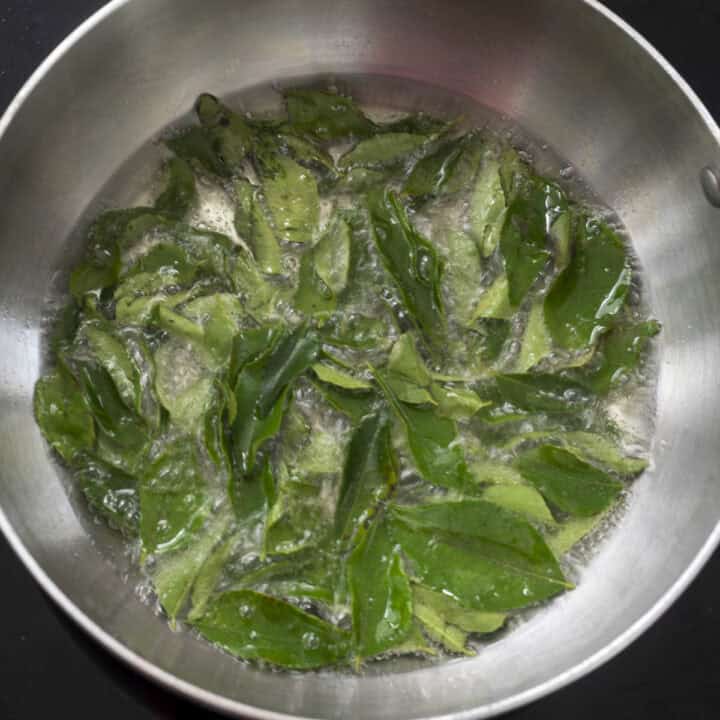 Curry Leaf Oil - Sandhya's Kitchen